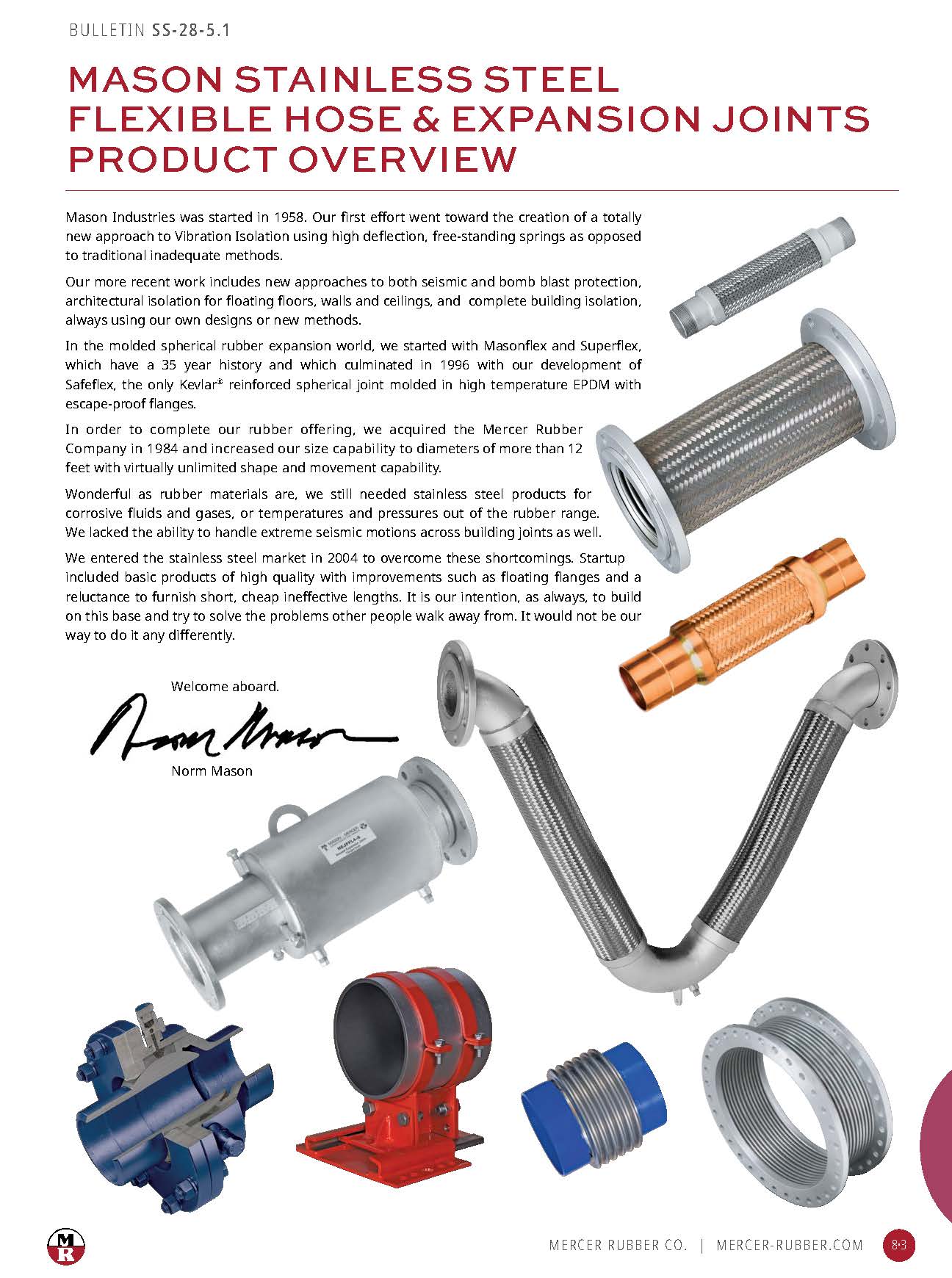 8.1 Mason Stainless Steel - Flexible Hose and Expansion Joints ...