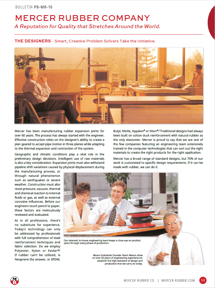 1.1 Mercer Rubber Company | Mercer Rubber